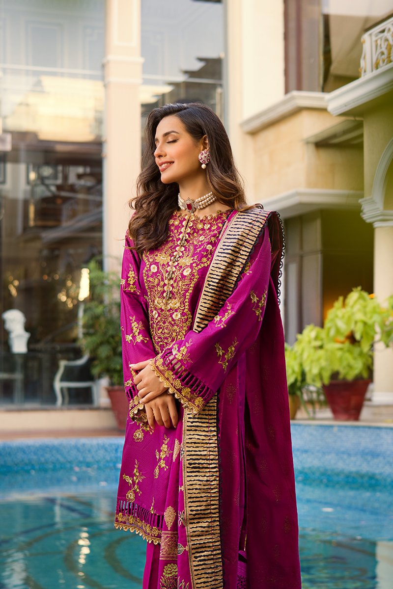 Rang Rasiya - Winter Premium Collection 21 - ROSHANAY - Zinnia Couture