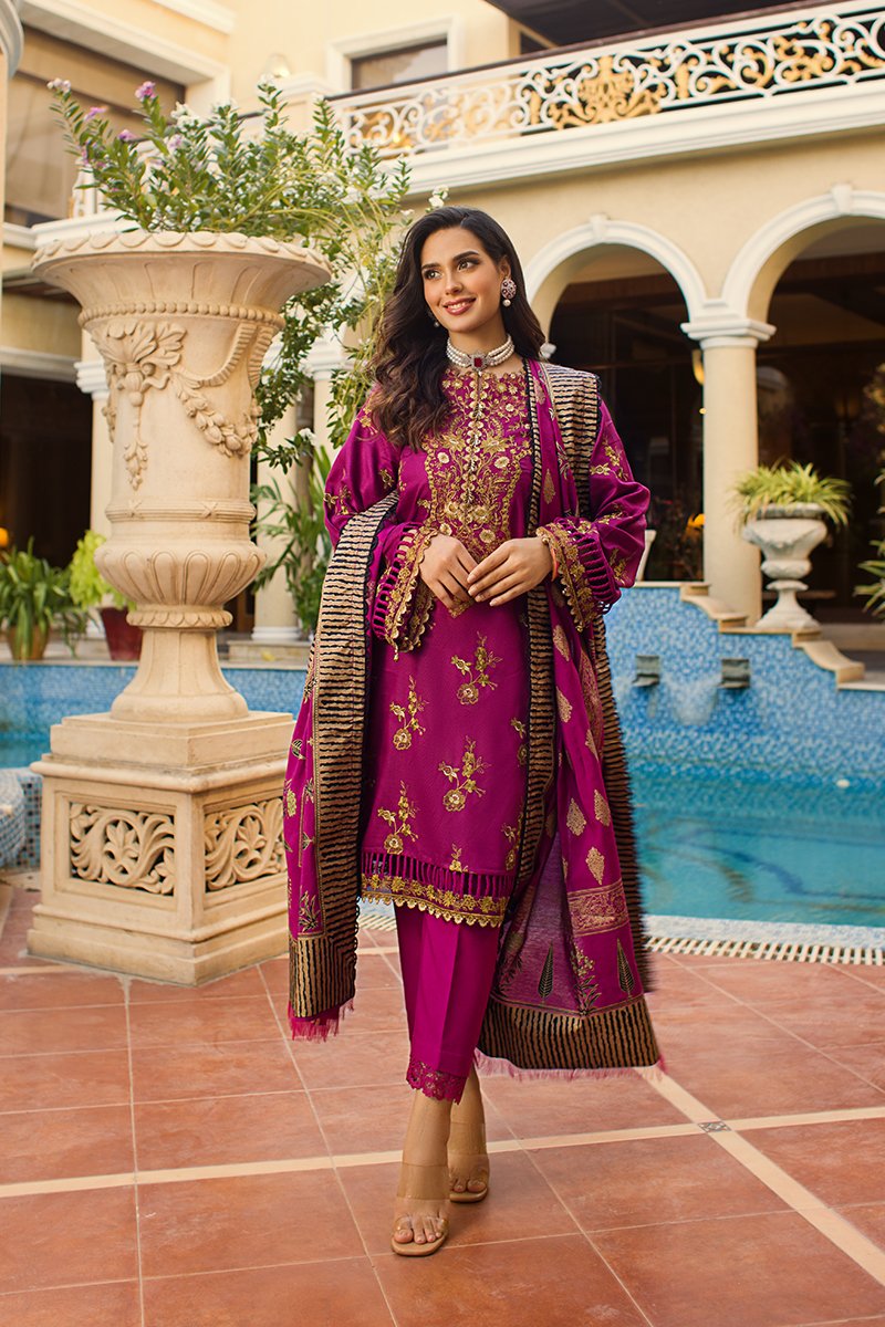 Rang Rasiya - Winter Premium Collection 21 - ROSHANAY - Zinnia Couture